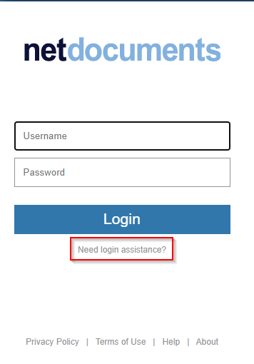 NetDocuments Single Sign-On - Cloud Collective Service Desk Knowledgebase