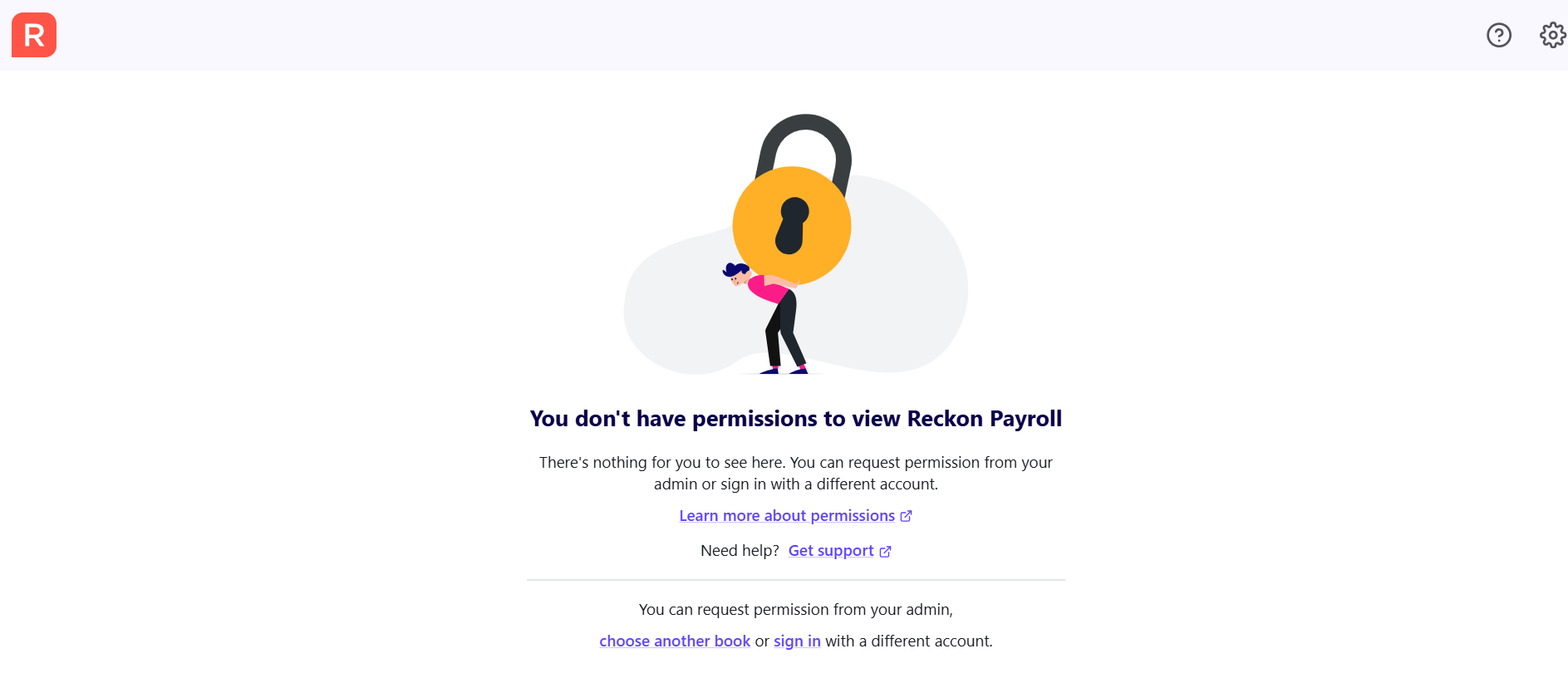 Error: "You don’t have permission to access Reckon Payroll" message in ...