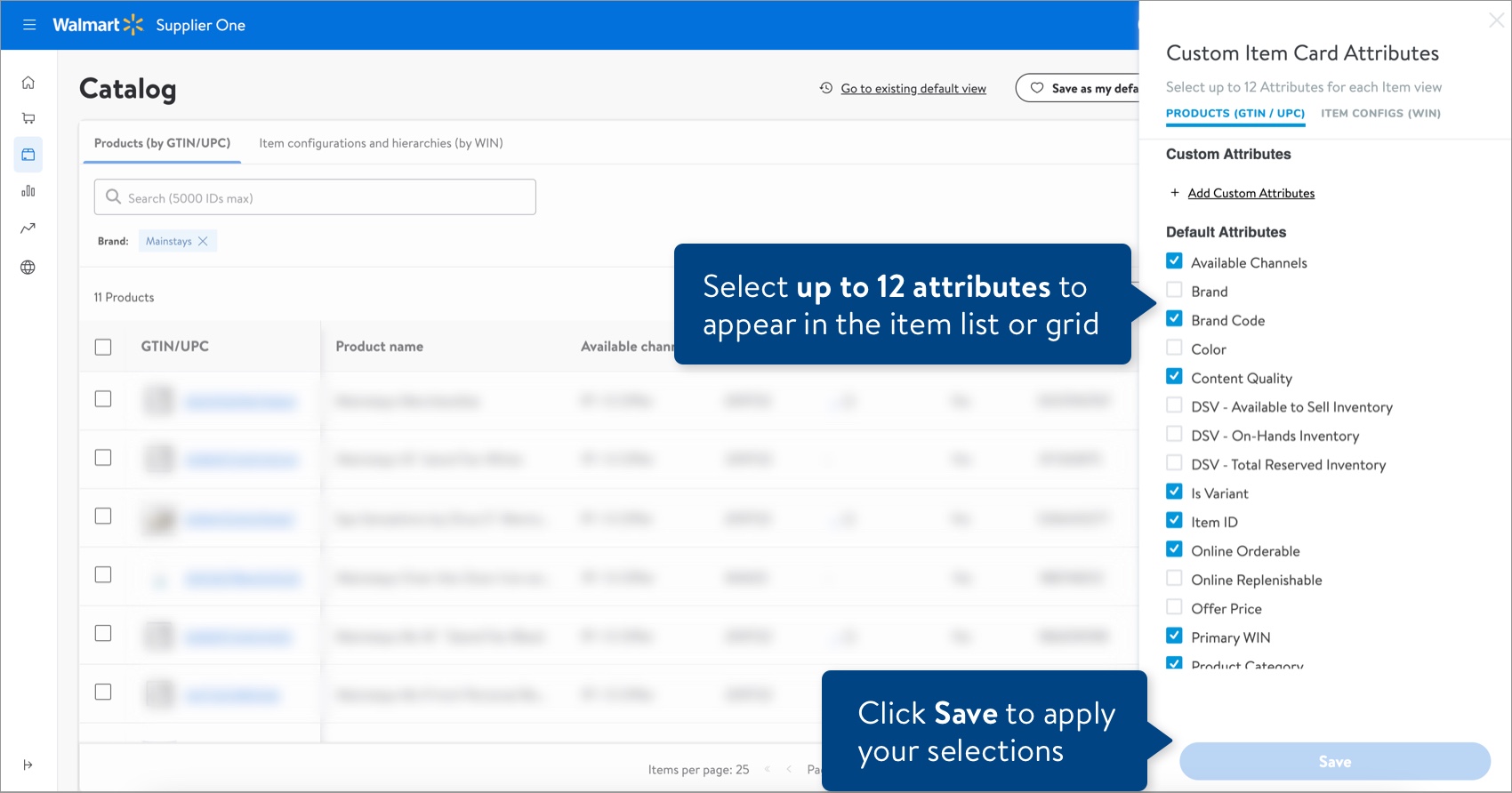 HelpDocs - Set and Customize Your Catalog View