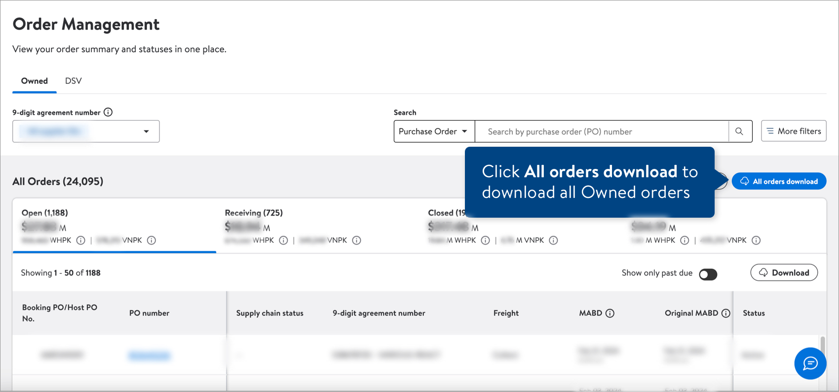HelpDocs - Order Management - Owned