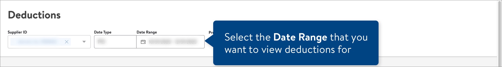 HelpDocs - Deductions Summary