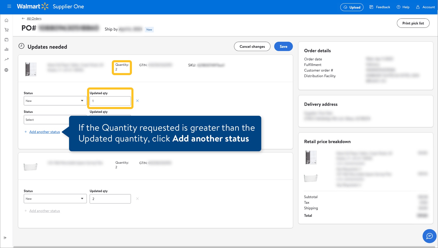HelpDocs - Order Management - DSV