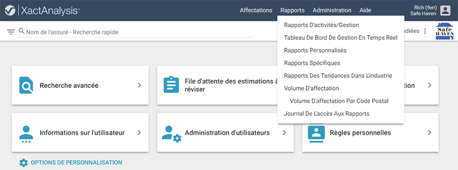 Page D'accueil De Xactanalysis - HelpDocs
