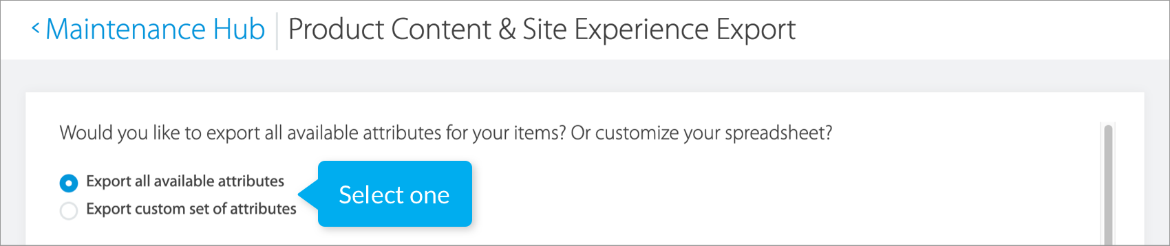 Helpdocs Export And Update Product Content And Site Experience Attributes In Bulk