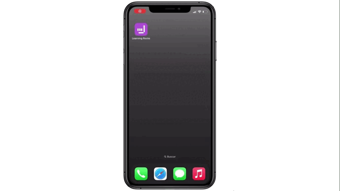 Aplicativo Learning.rocks - Base de conhecimento