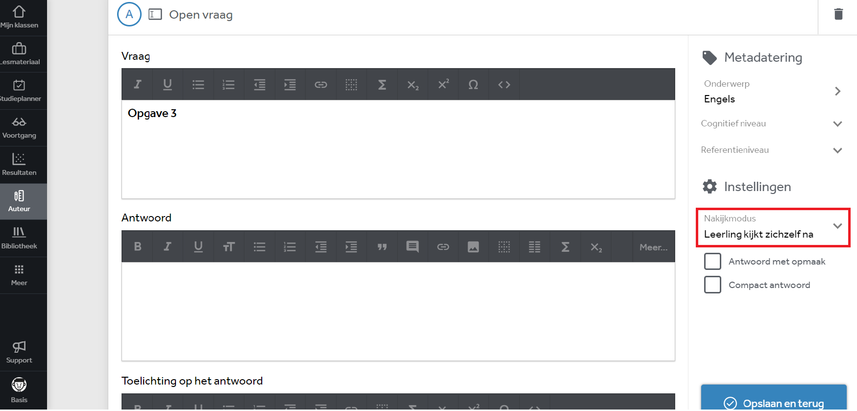 De verschillende nakijkvormen - Learnbeat Support