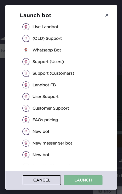 Bot Launcher - Landbot Help