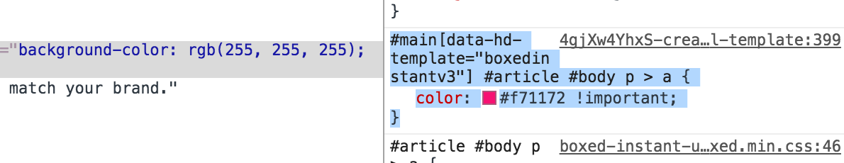 Finding Css Selectors In Your Browser Helpdocs Support