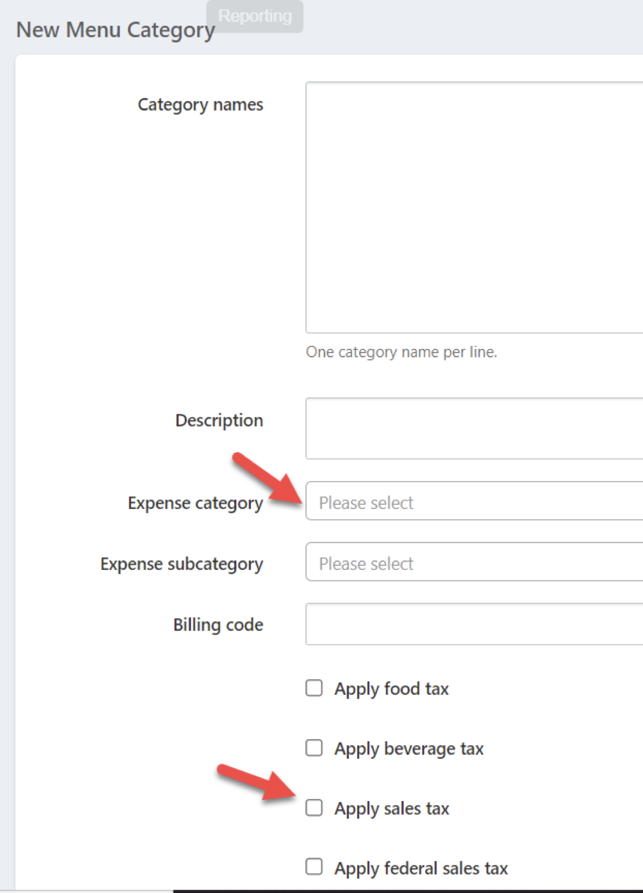 Creating Your Master Menu Categories And Items HelpDocs