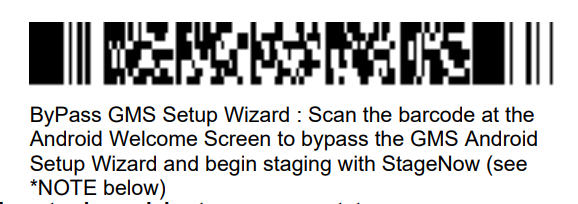 Enrolling Zebra Devices using StageNow - Scalefusion Help: Documentation and Help Center