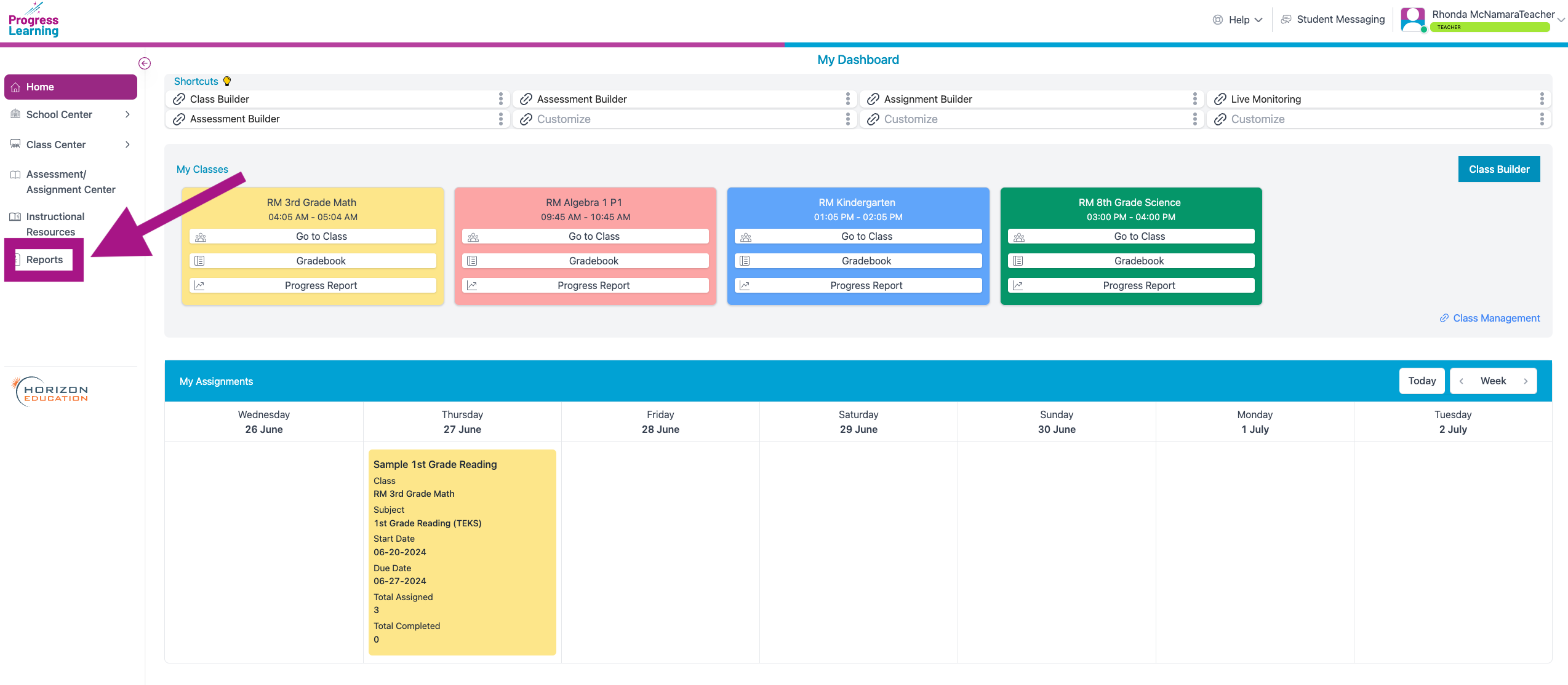 How do I view the Assessments Result Report? - Empowering Every Student ...