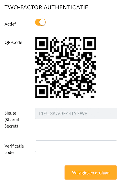 Two-factor (2FA) authenticatie inschakelen - Knowledge Base: Vind ...