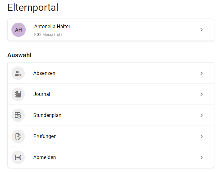 PUPIL Connect | Elternportal - PUPIL Dokumentationen