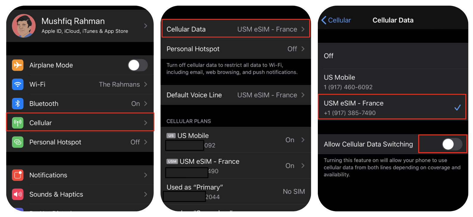 Step by step Installation Guide For ESIM US Mobile Support Step by step Installation Guide For ESIM US Mobile Support