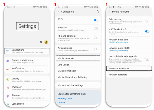 How to set up an Android with a GSM LTE line - US Mobile