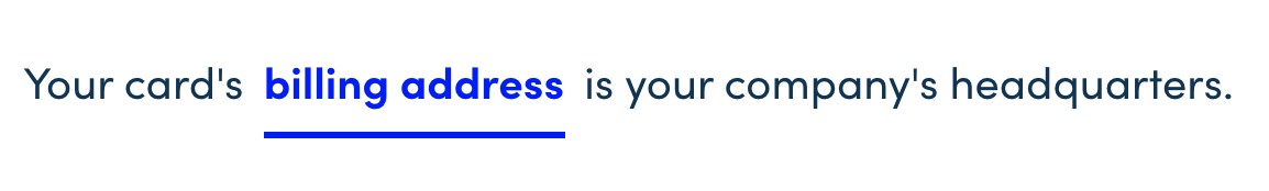 What Is My Card Billing Address? - Cherry