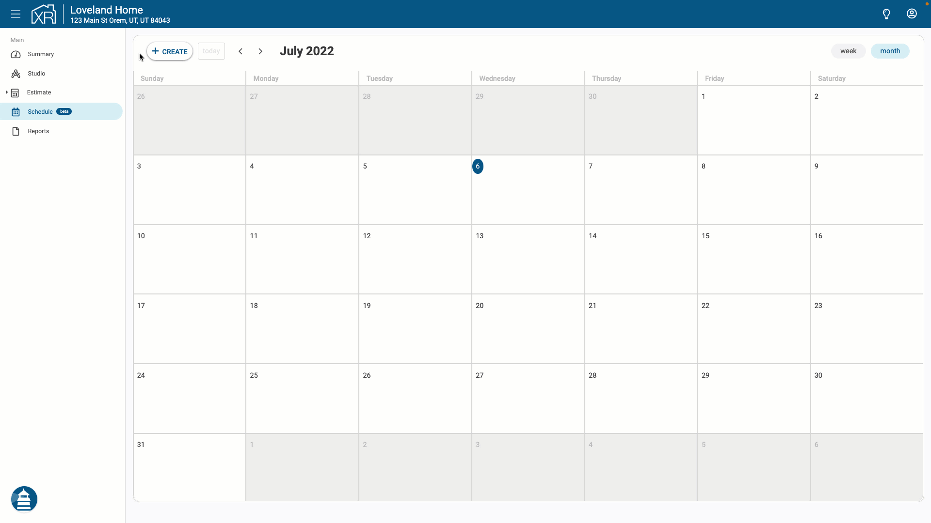 Creating A Project Schedule XactRemodel Support