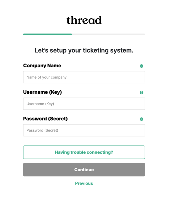 How to setup the Autotask Ticketing Integration - Thread Help Center