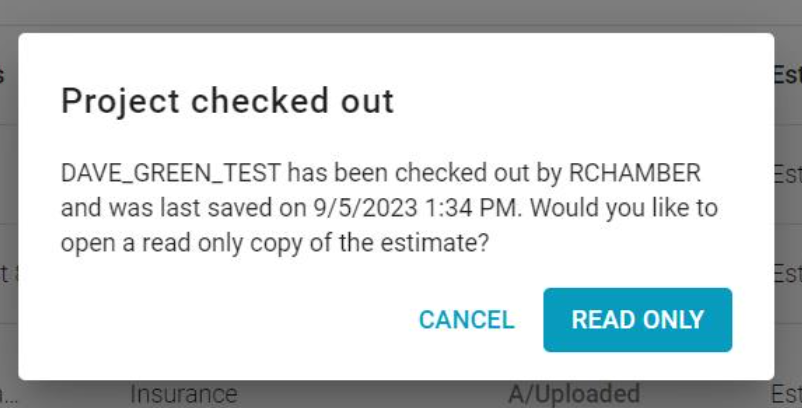 View or open a locked project in Xactimate online - Xactware help
