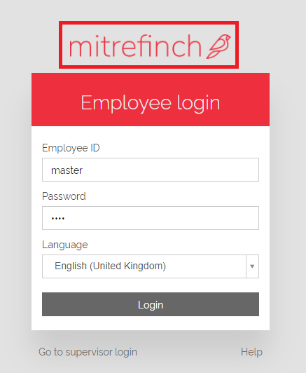 Custom login logos - Help | Time & Attendance