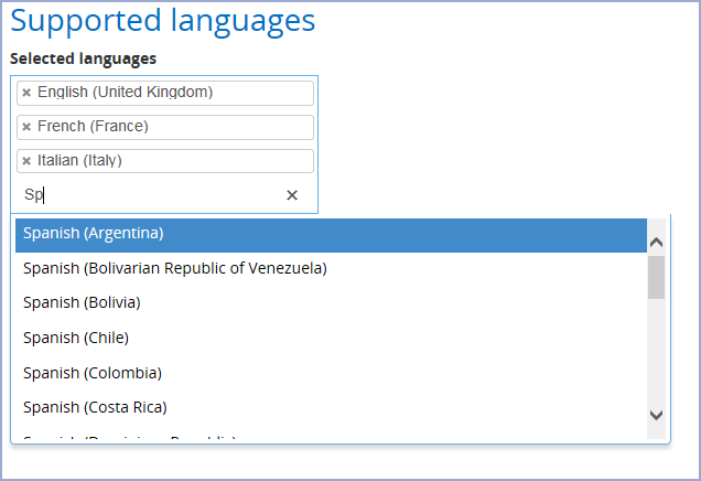 Language maintenance - Help | Time & Attendance