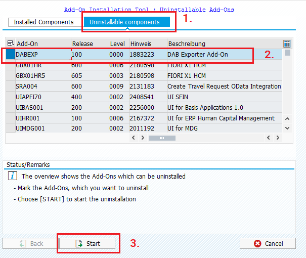 SAP RFC Installation Guide/Manual - dab:Help