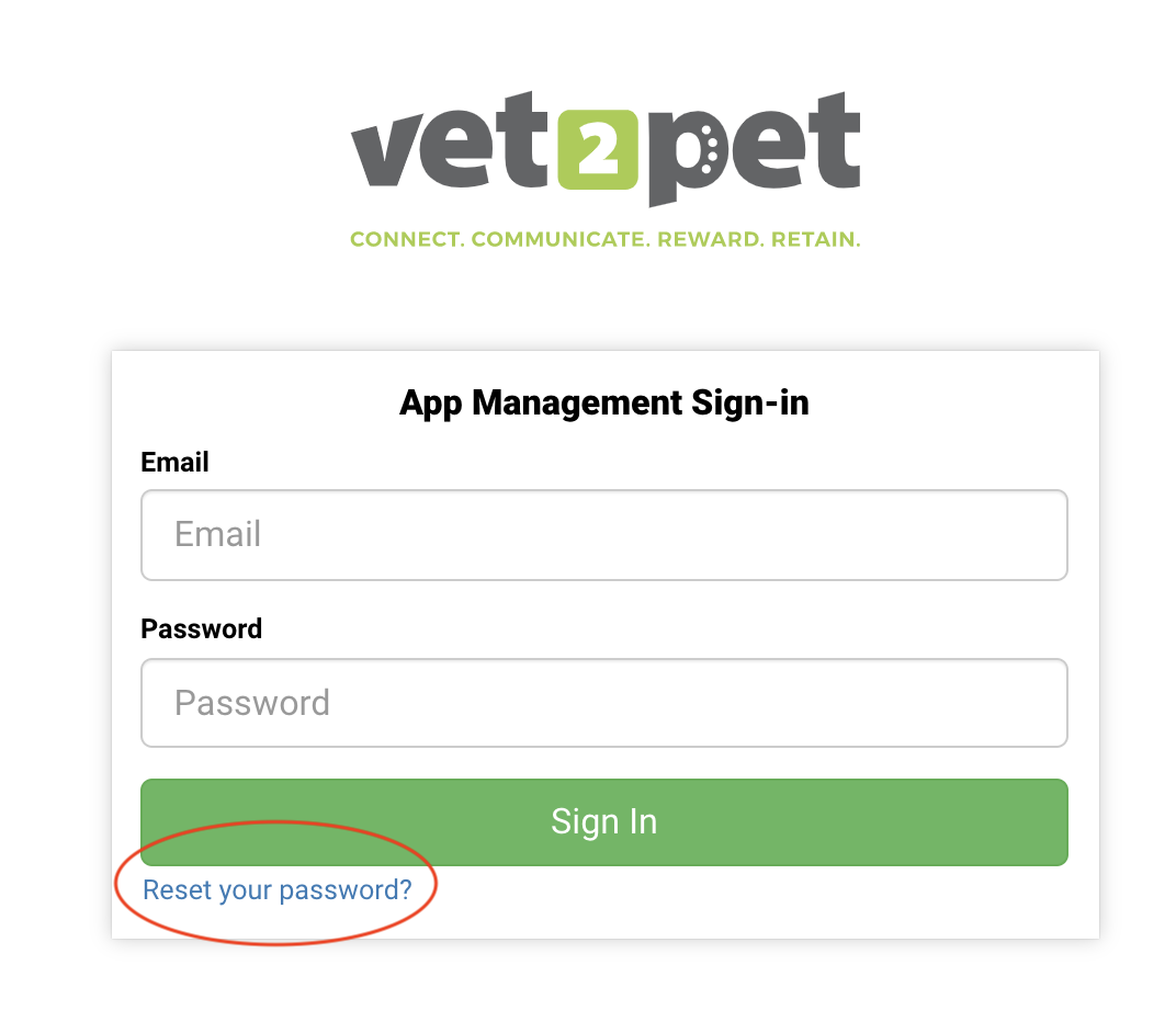 Creating a Manager Account in the Practice Dashboard - The Vet2Pet ...