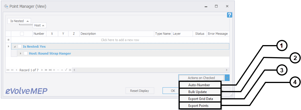 Points Manager - eVolve Mechanical Help