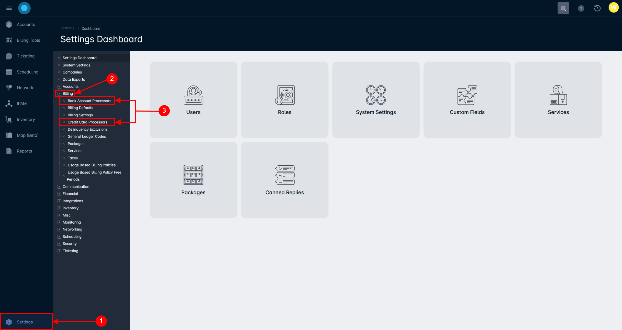 Setting Up Payment Methods and Taking Payments - Sonar Knowledge Base