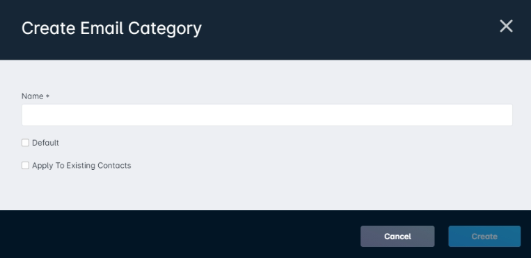 Email Categories: Overview & Use Cases - Sonar Knowledge Base