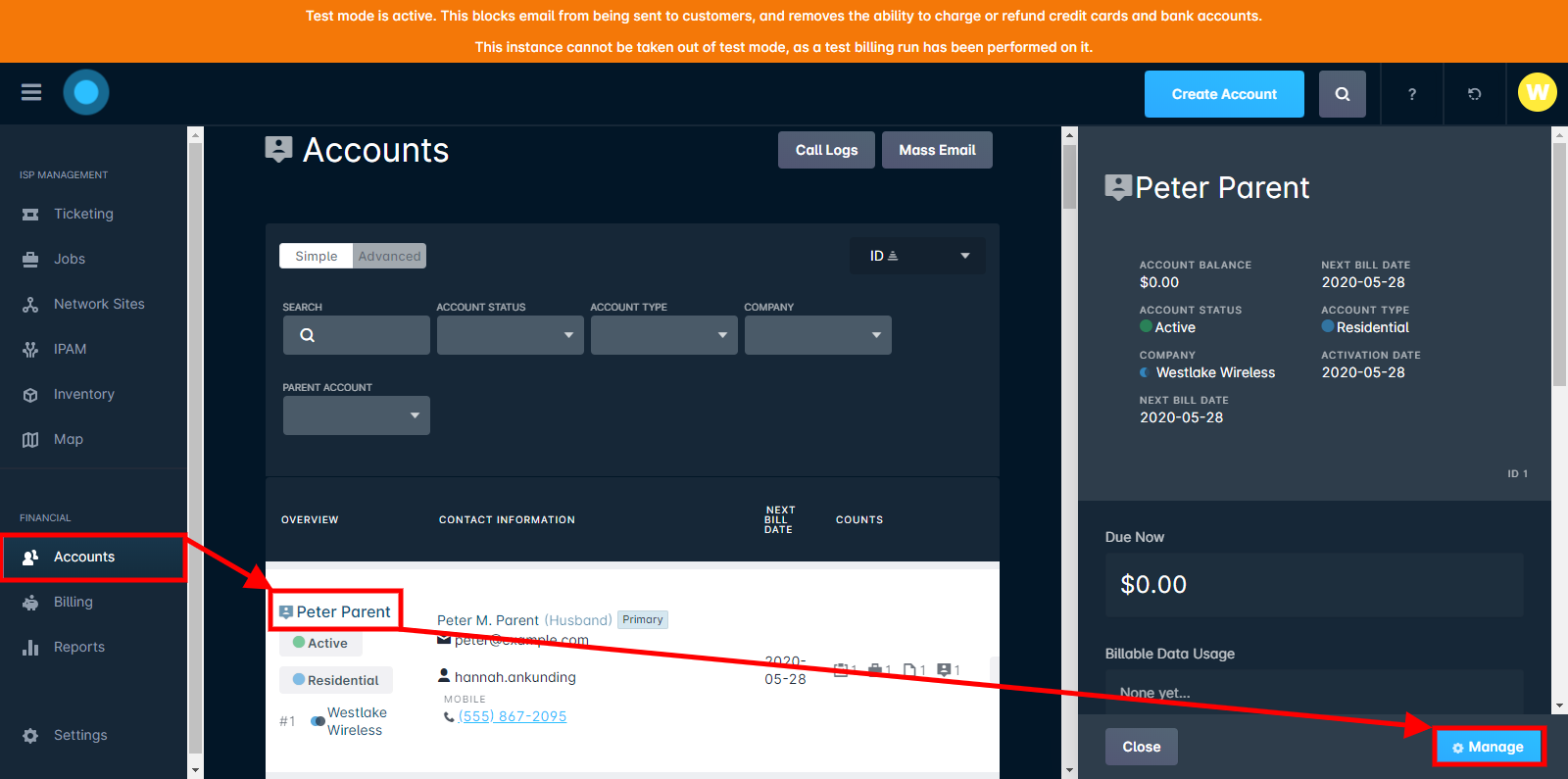 Account View: Overview - Sonar Knowledge Base