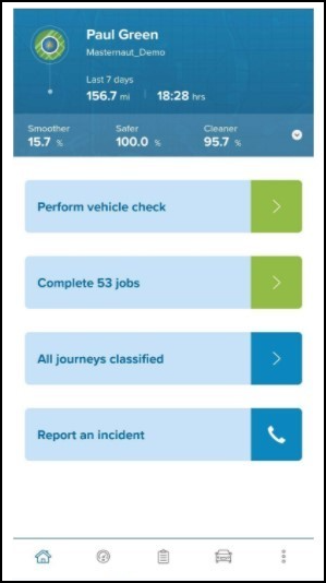 Perform vehicle checks with the SmarterDriver app - Masternaut Support