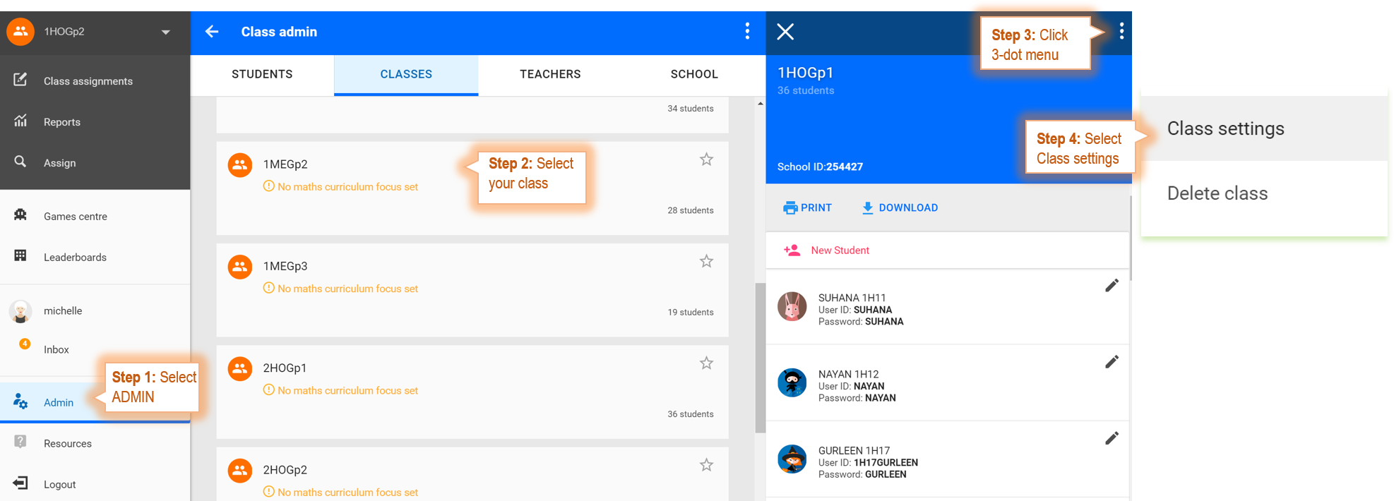 How do I set Curriculum Focus for my class? - Mangahigh - Support