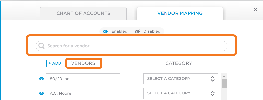 Vendor Mapping - Neat HelpCenter