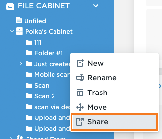 Sharing Folders in Neat - Neat HelpCenter
