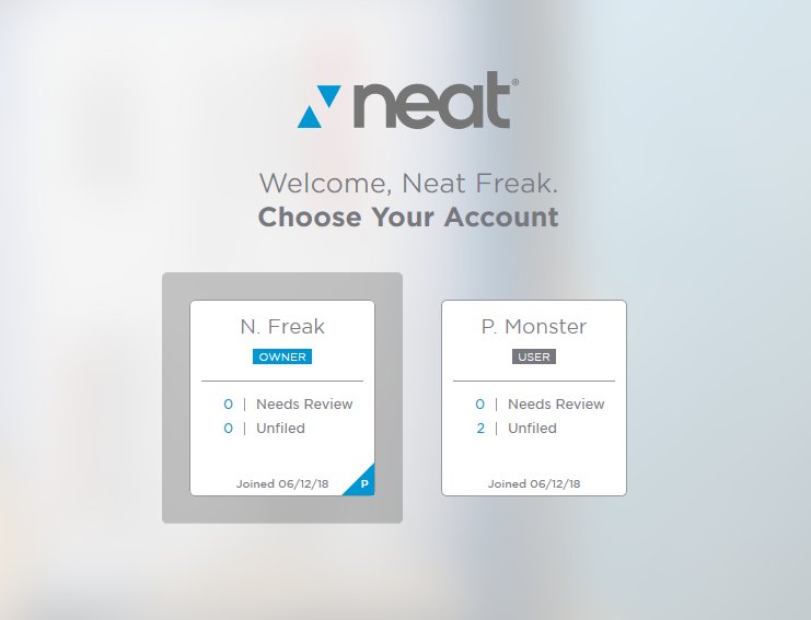Multi-Account User Access - Neat HelpCenter