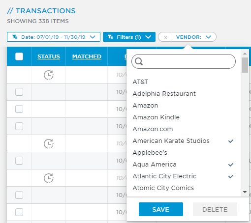 Transaction Streaming in Neat - Neat HelpCenter